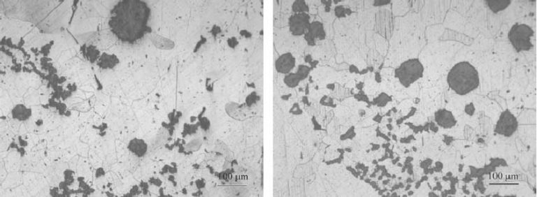 Special shaped graphite in the center of Heavy Section Ductile Iron and ...