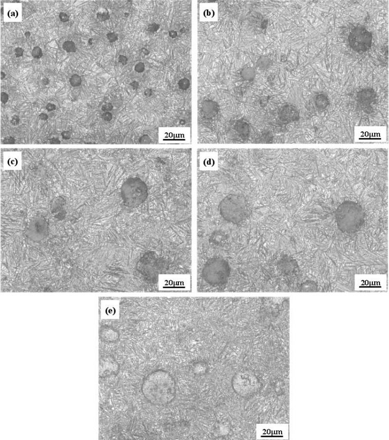 Effect Of As Cast Microstructure On Microstructure Of Austempered