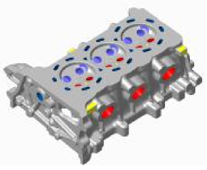 Sand casting process design of engine cylinder head – ZHY Casting Sand casting process design of engine cylinder head – ZHY Casting