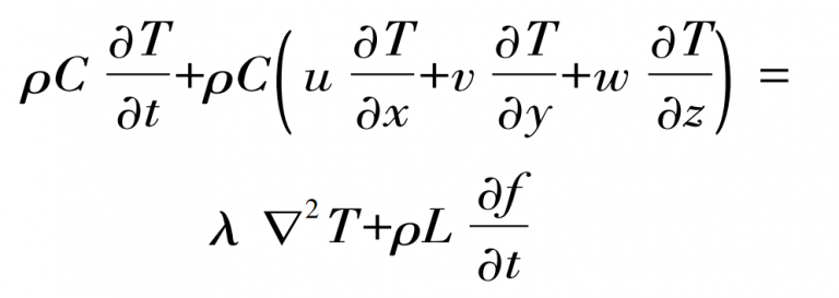 Control equation of mold filling in lost foam casting – ZHY Casting